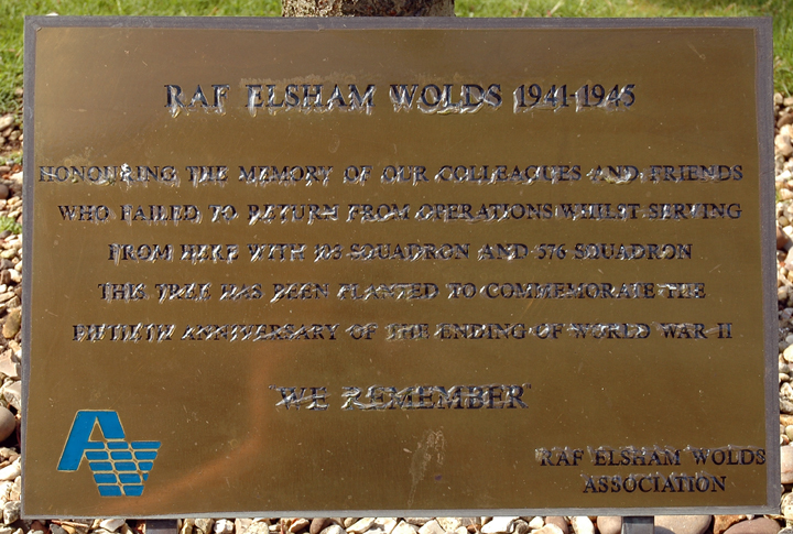 RAF Elsham Wolds Memorial - BCAR.org.uk