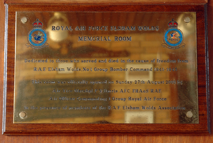 RAF Elsham Wolds Memorial - BCAR.org.uk